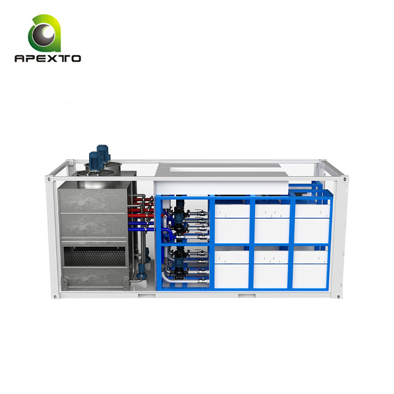 China 112 Rack Space 560kW Immersion Liquid Cooling Container Antminer ...